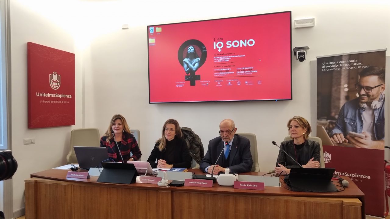 Unitelma contro la violenza di genere: inaugurata la panchina rossa in ...